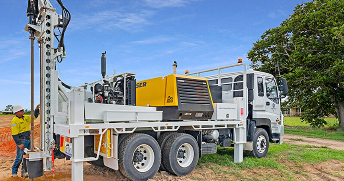 New state-of-the-art drill rig for industrial drilling projects